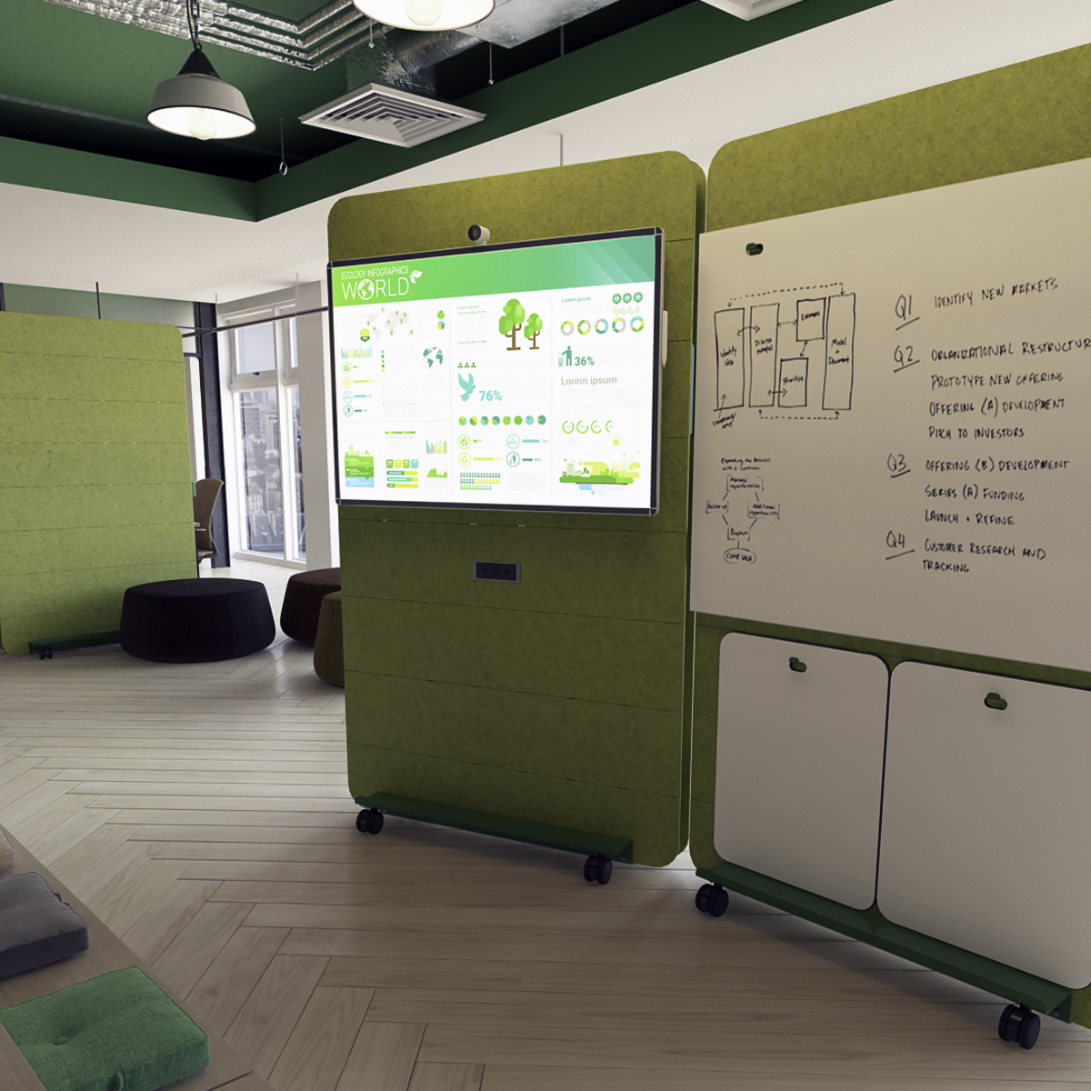 Cooee Monitor Wall - func. | Create Your Space